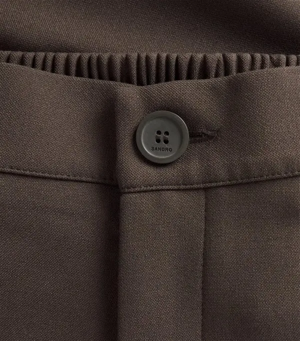 Sandro Stretch-jersey Trousers