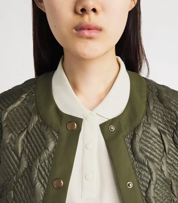 Moncler Cotton Logo Polo Shirt