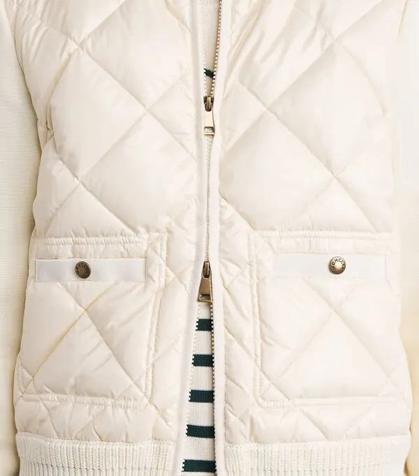 Moncler Cotton Quilted Hybrid Jacket