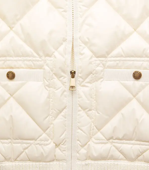 Moncler Cotton Quilted Hybrid Jacket