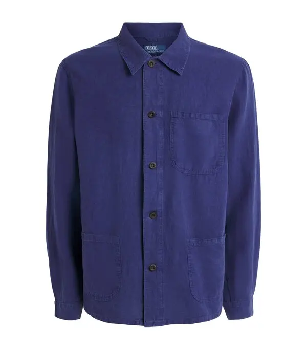Polo Ralph Lauren Linen Chore Overshirt