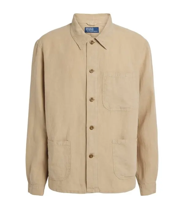 Polo Ralph Lauren Linen Chore Overshirt