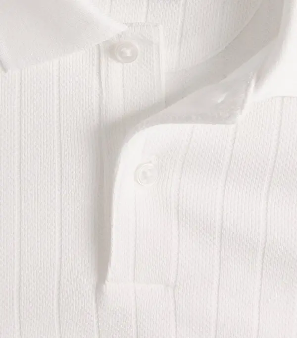 Vince Pima Cotton Knit Polo Shirt