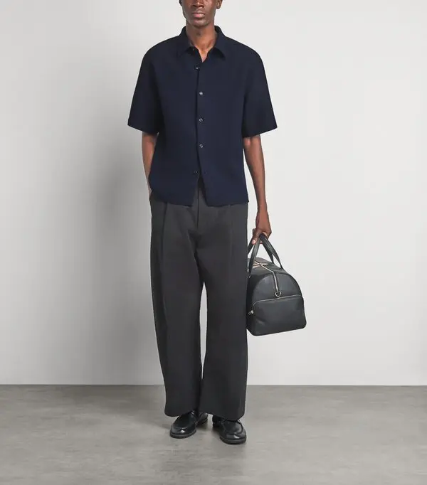 Sandro Textured Short-sleeve Shirt