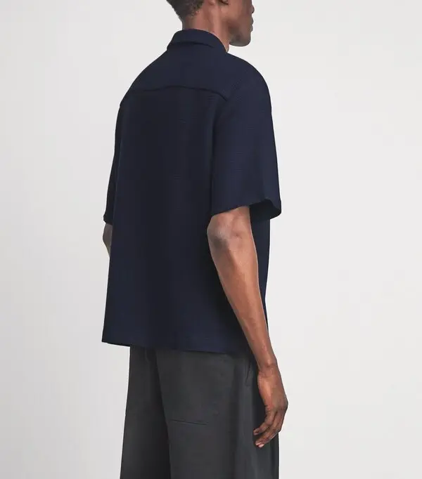 Sandro Textured Short-sleeve Shirt