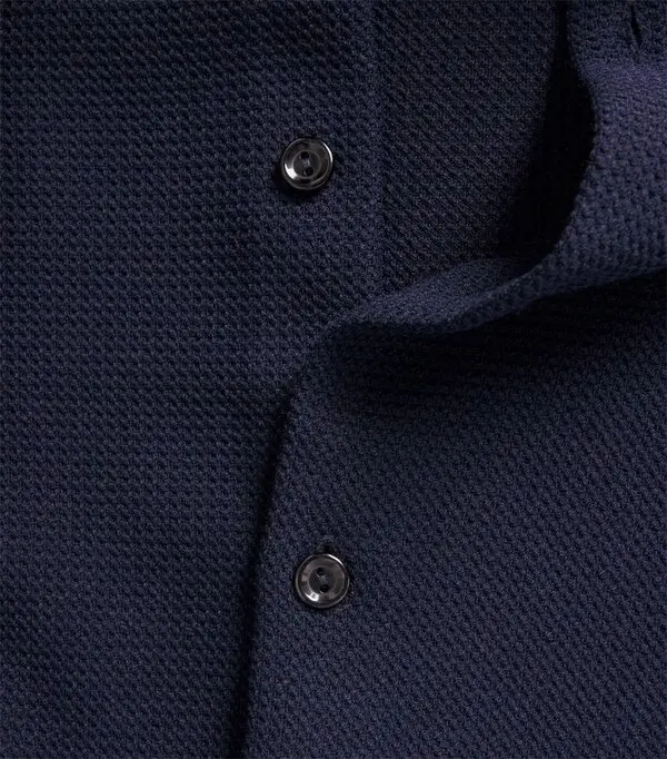 Sandro Textured Short-sleeve Shirt