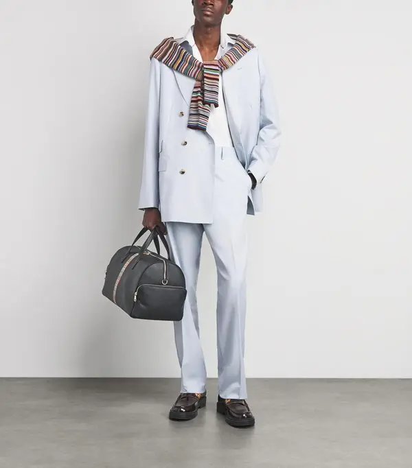 Paul Smith Wool-mohair Double-breasted Blazer