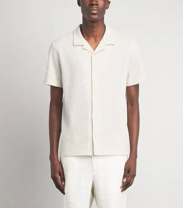 Vince Waffle Knit Shirt