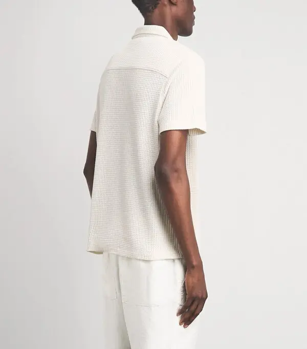 Vince Waffle Knit Shirt