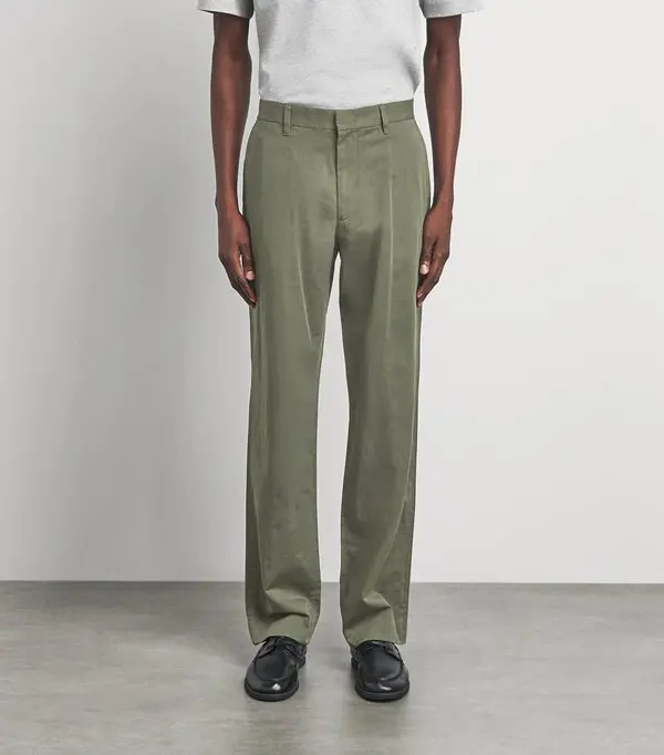 Vince Cotton-linen Louie Chinos