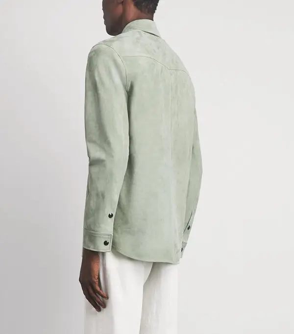 Paul Smith Suede Slim Overshirt