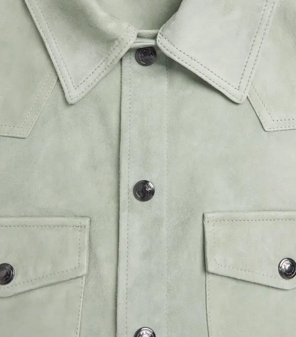 Paul Smith Suede Slim Overshirt