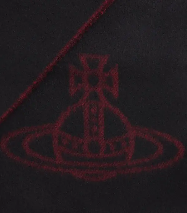 VIVIENNE WESTWOOD Wool Orb Scarf
