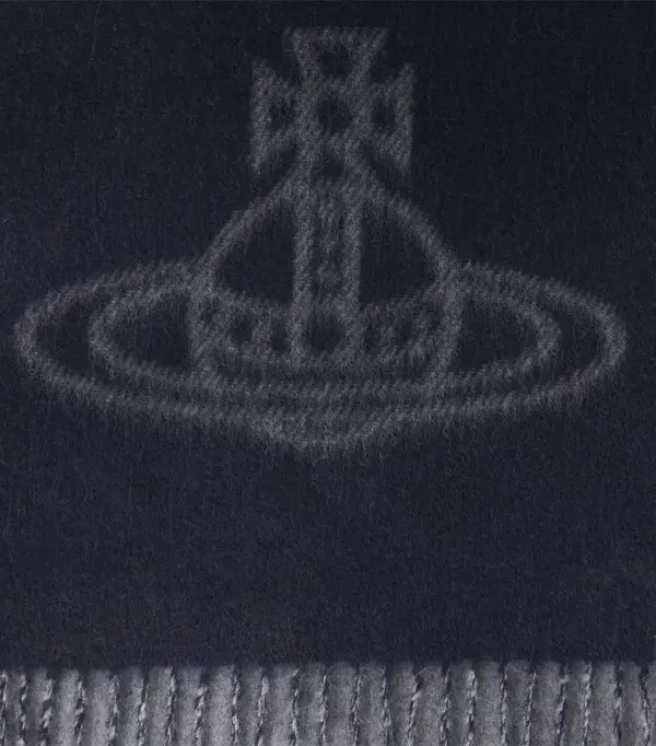 VIVIENNE WESTWOOD Wool Orb Scarf