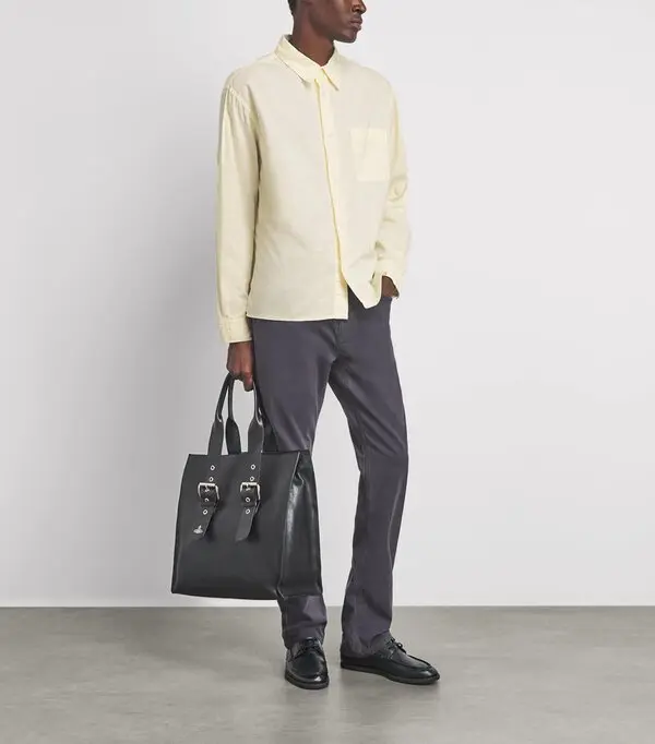 FRAME Textured Cotton Shirt