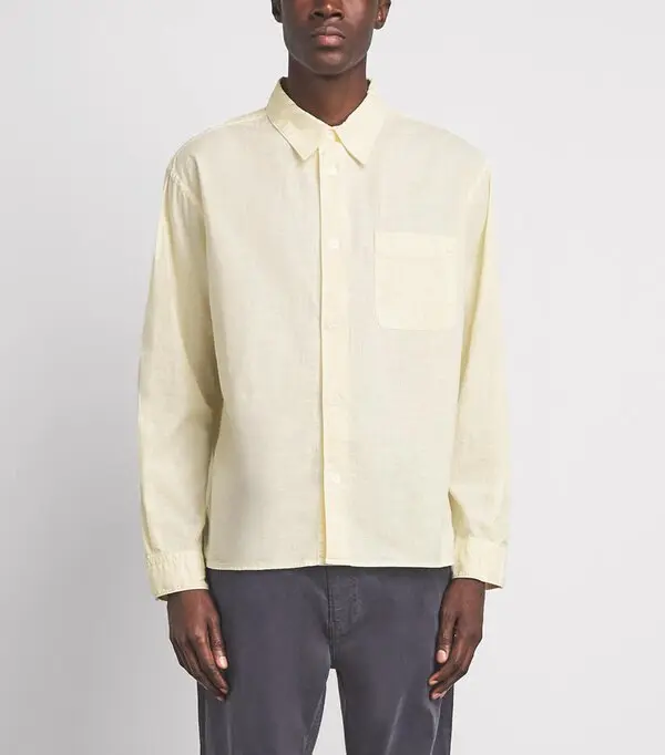 FRAME Textured Cotton Shirt