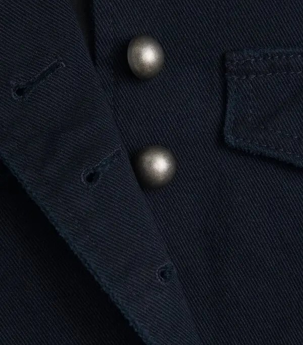 ME+EM Organic Twill Cropped Jacket