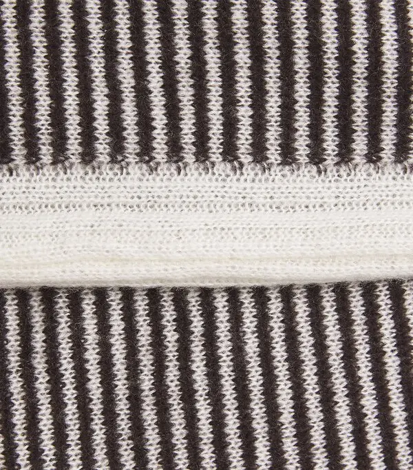 ME+EM Merino Wool-blend Striped T-shirt