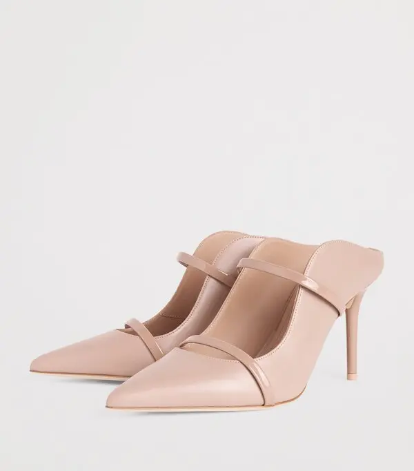 MALONE SOULIERS Leather Maureen Mules 85