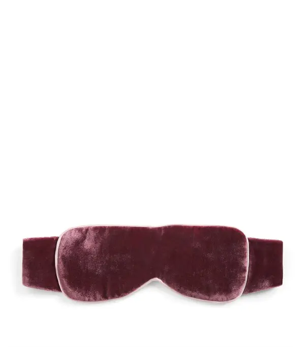 DANIEL HANSON Velvet Sleep Mask - Pink