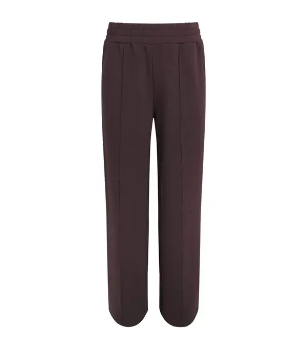 Varley Pleated Wide-leg Sweatpants
