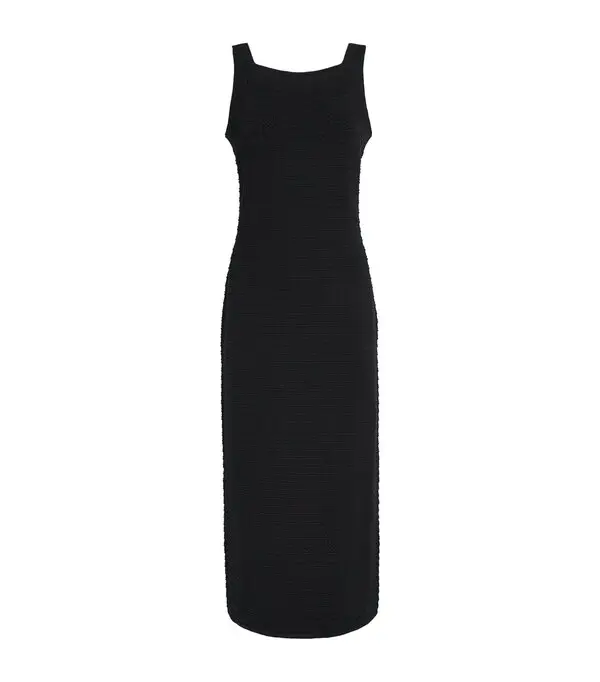 Varley Cotton Knitted Cusack Midi Dress