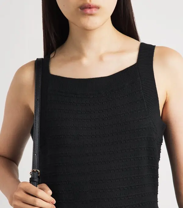 Varley Cotton Knitted Cusack Midi Dress