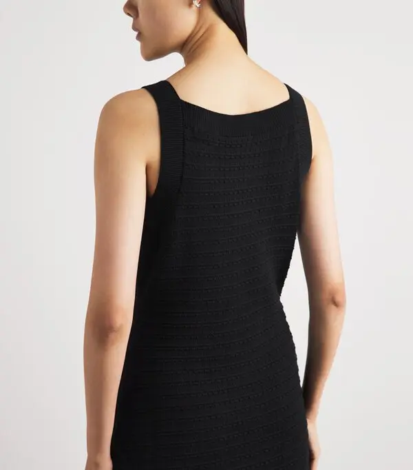 Varley Cotton Knitted Cusack Midi Dress