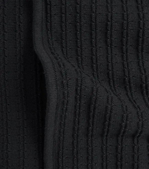 Varley Cotton Knitted Cusack Midi Dress