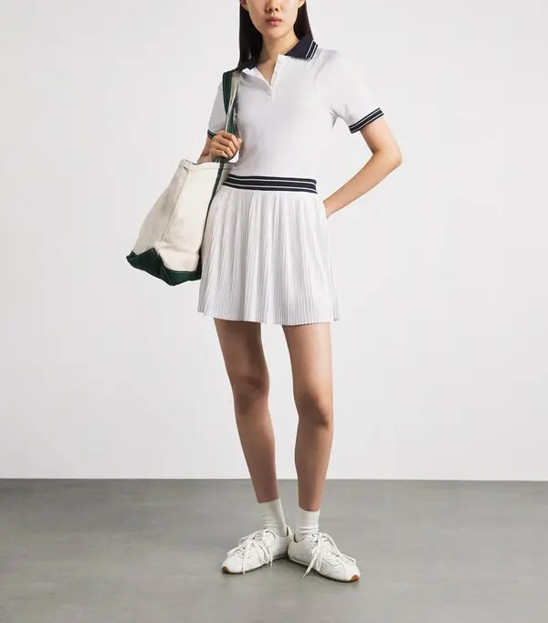 Varley Jersey Draya Court Mini Dress