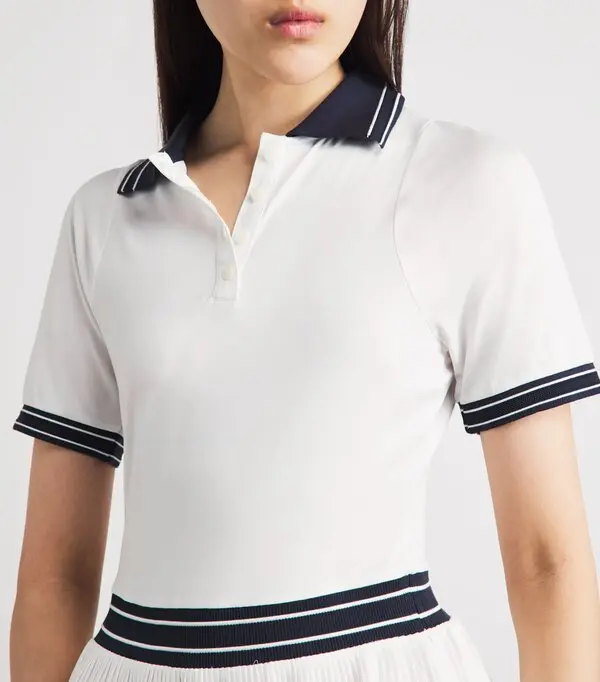 Varley Jersey Draya Court Mini Dress