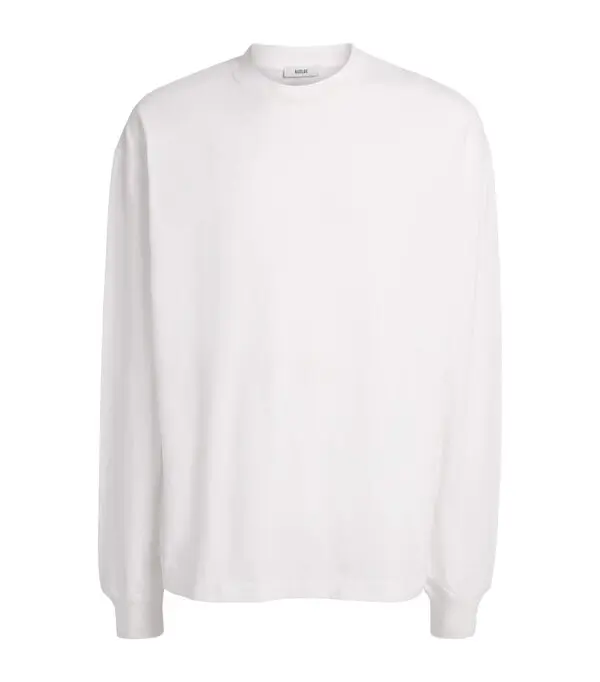 AGOLDE Cotton Asha Long-sleeve T-shirt - White