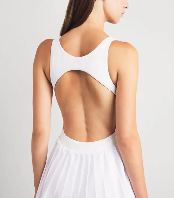 Sporty & Rich Logo Court Mini Dress