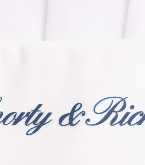 Sporty & Rich Logo Court Mini Dress