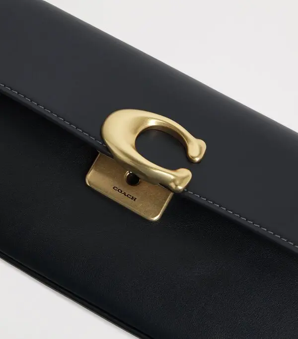 COACH Leather Jet Shoulder Bag