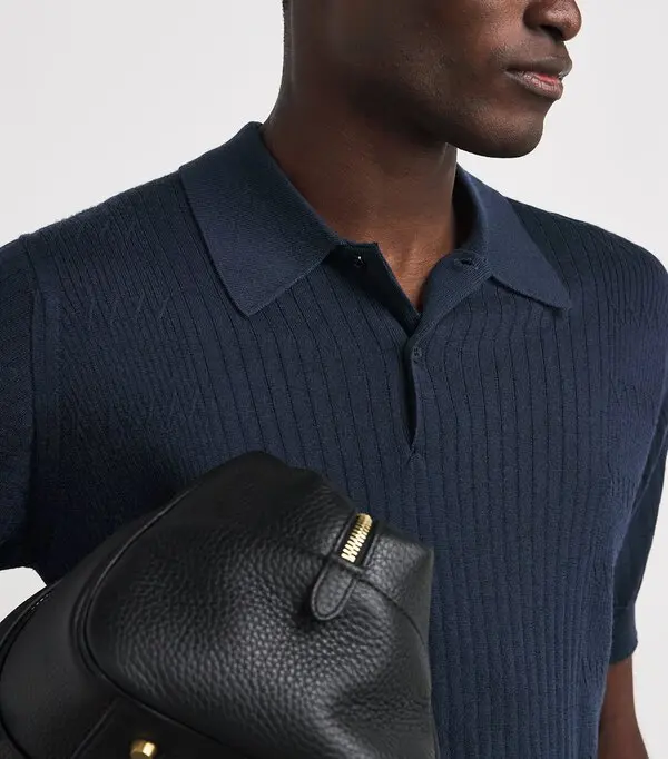 John Smedley Extra Fine Merino Wool Croall Polo Shirt