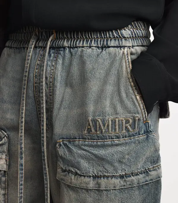 Amiri Cargo Wide-leg Jeans