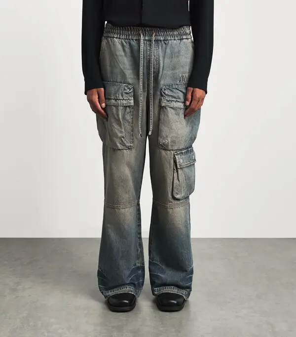 Amiri Cargo Wide-leg Jeans
