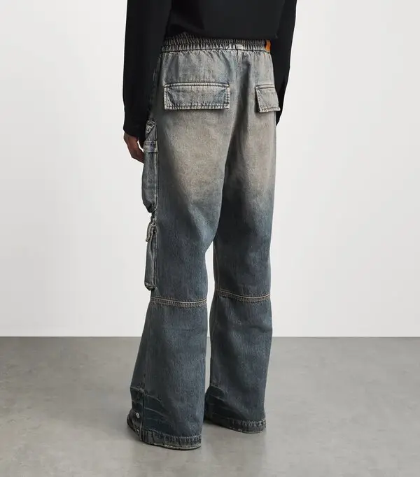 Amiri Cargo Wide-leg Jeans