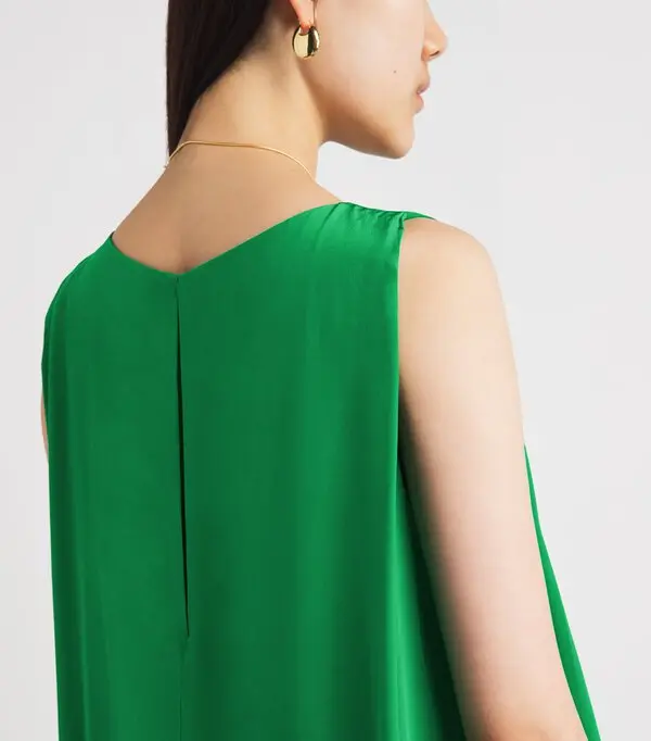 Staud Silk Dalia Maxi Dress