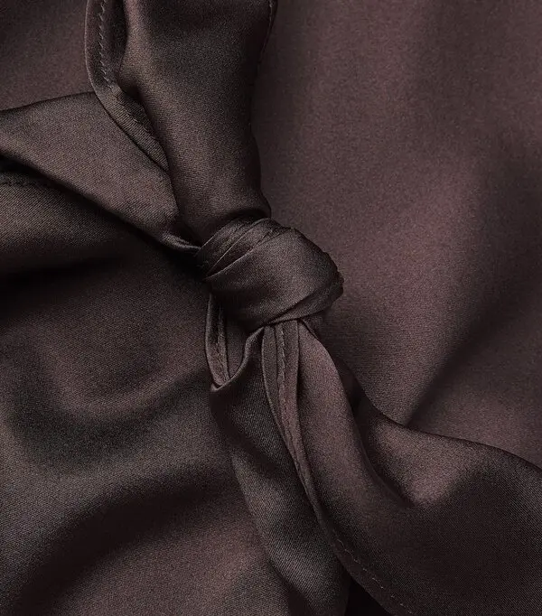 Staud Silk Portia Midi Dress