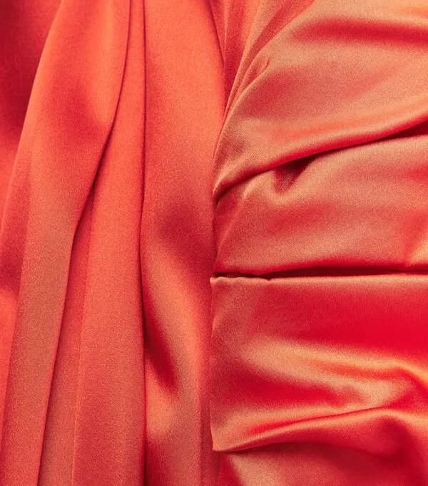 Staud Silk-blend Phare Maxi Dress