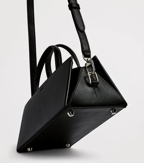 TALEL PARIS Leather V2 Baguette Bag