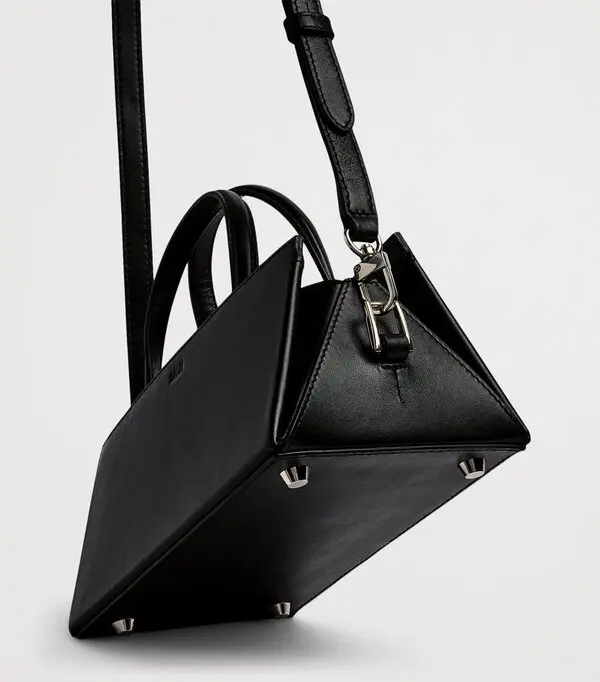 TALEL PARIS Leather V2 Baguette Bag