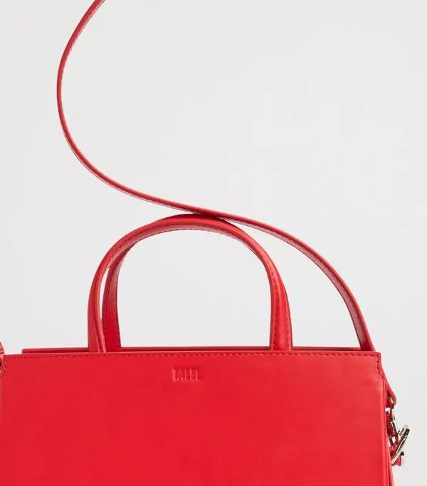 TALEL PARIS Leather V2 Baguette Bag