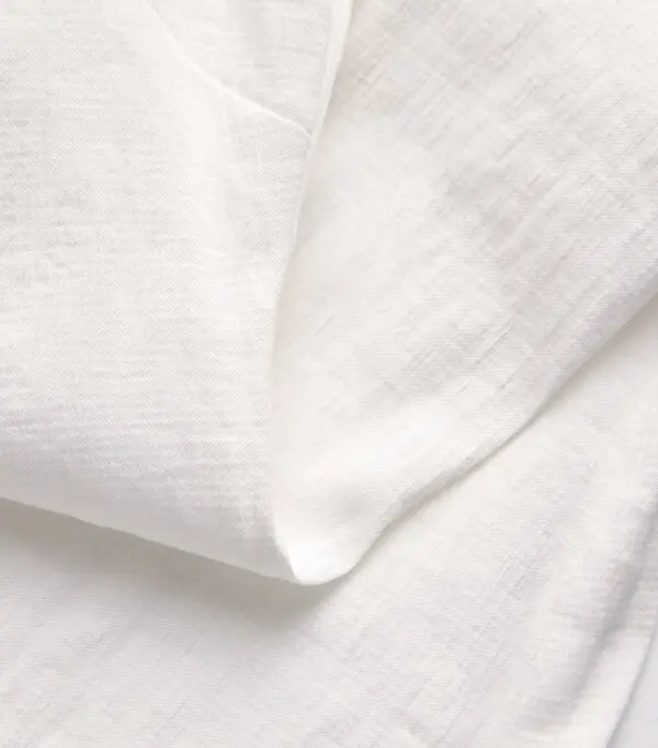 Brandon Maxwell Linen-blend Ridley Mini Dress