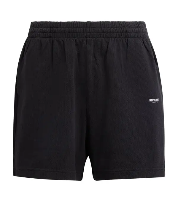 REPRESENT Cotton Mesh Owners Club Shorts - Black