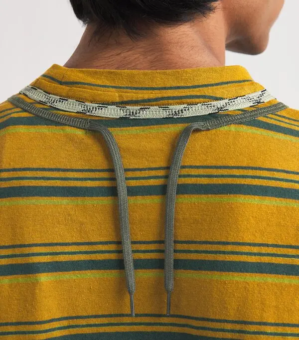 CRAIG GREEN Stripe Lace Long-sleeve T-shirt