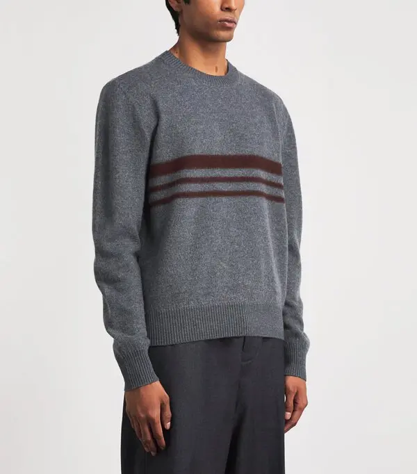 CRAIG GREEN Wool Felt Stripe Sweater