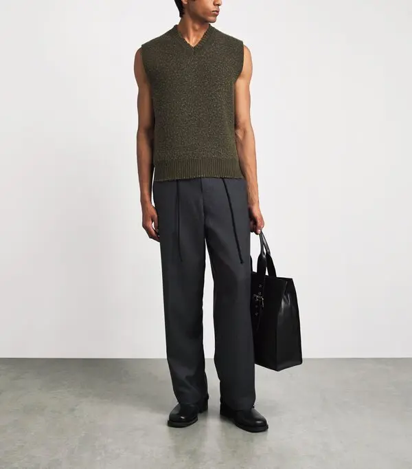 CRAIG GREEN Wool-blend Sweater Vest